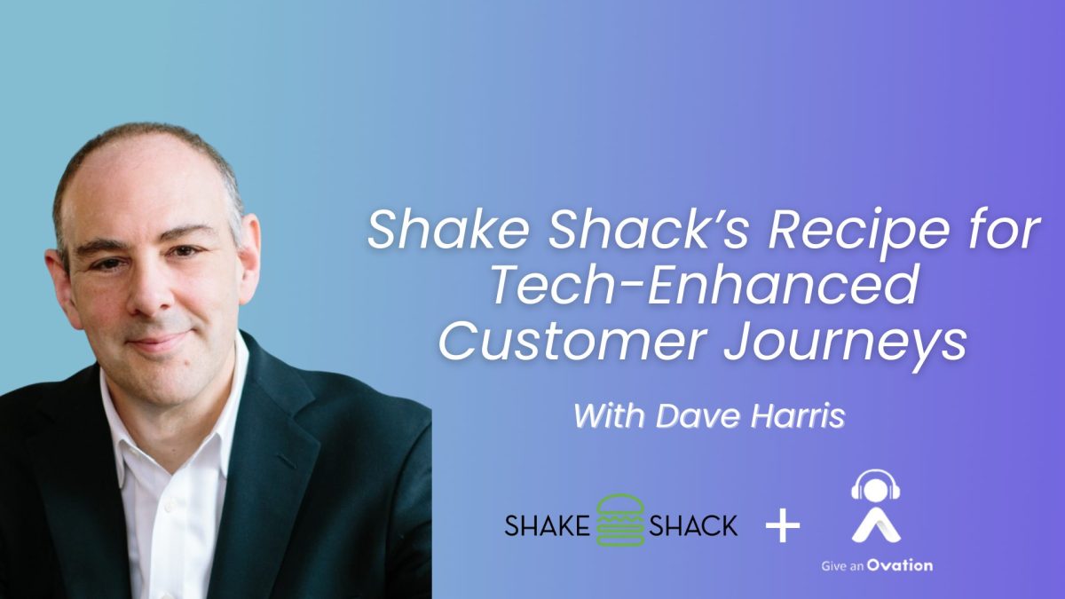 Dave Harris | Tech-enhanced Customer Journeys | Ovation Podcast