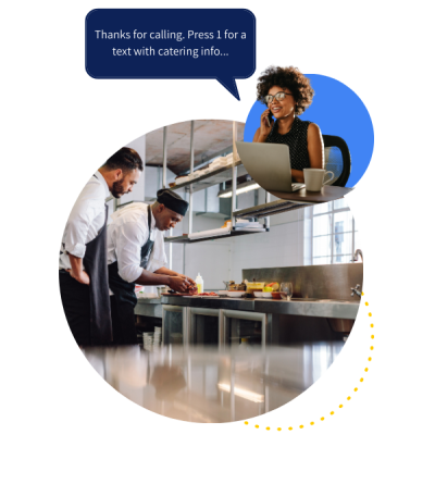 Call-to-Text for Restaurants - Ovation