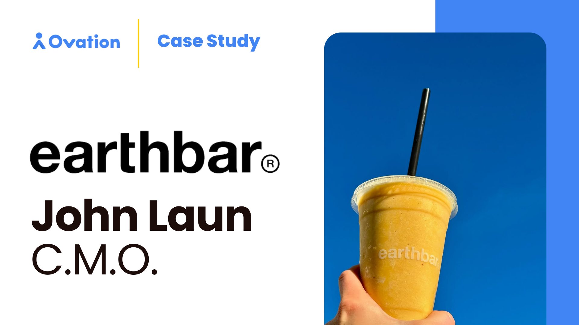 Earthbar Case Study - Ovation Up
